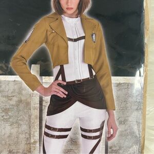 Pants & Jumpsuits | Attack On Titan Scout Regiment Anime Costume ...